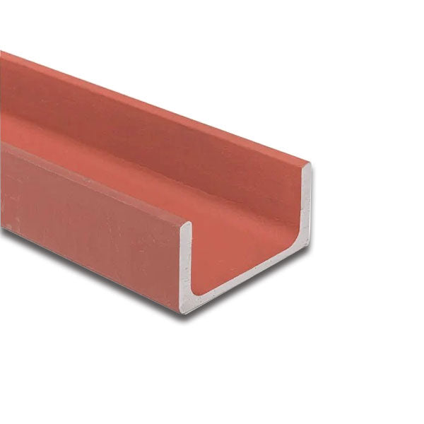 Mild Steel Channel 180mm x 75mm x 20mm S275JR Red Oxide Coated C-Shape ...