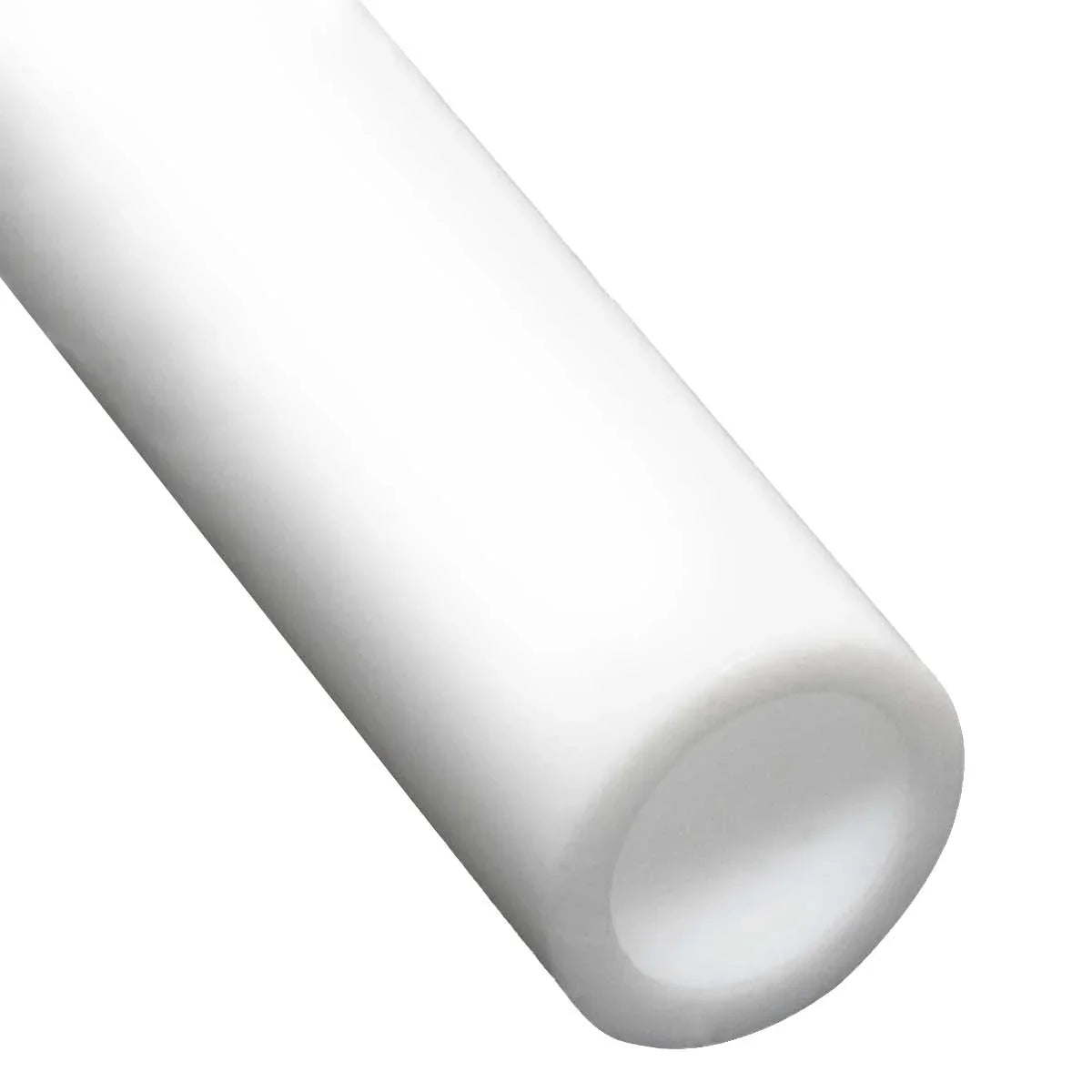 36mm OD x 25mm ID Natural Acetal Tube POM-C Plastic, 5.5mm Wall Thickn ...