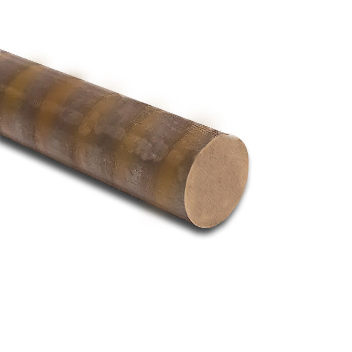 PB1 Round Bronze Bar 44.5mm (1.3/4") Diameter Mill Finish, 13.66kg/m ...