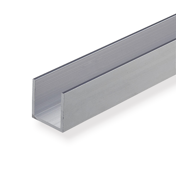 20mm x 40mm x 2.5mm Aluminium Channel Mill Finish 6082 - Strong, Corro ...