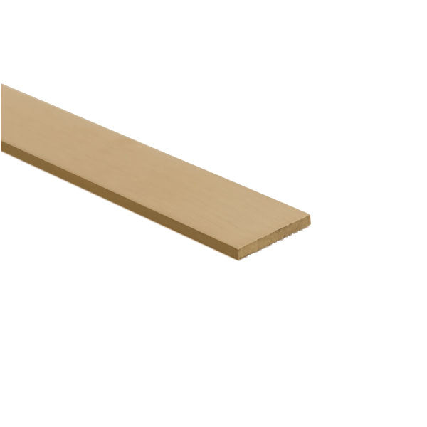 Brass Flat Bar 50.8mm x 4.8mm Mill Finish, CZ121, 2" x 3/16", Linear M ...
