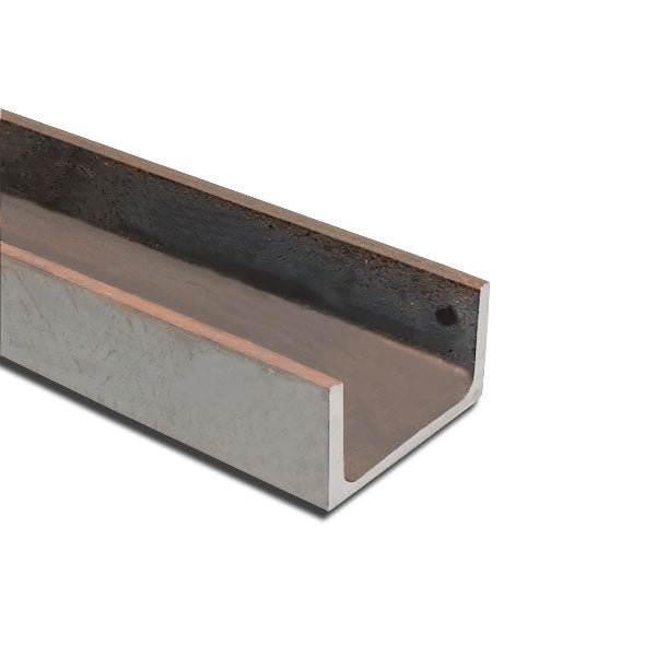 Mild Steel Channel 51mm x 38mm x 5.8mm S275JR Mill Finish C-Shape Exce ...