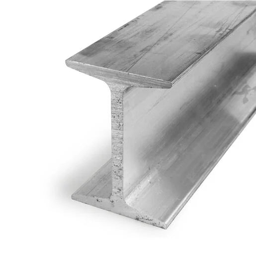 Aluminium I-Beam Mill Finish 203.2mm x 76.2mm x 7.14mm x 10.3mm ...